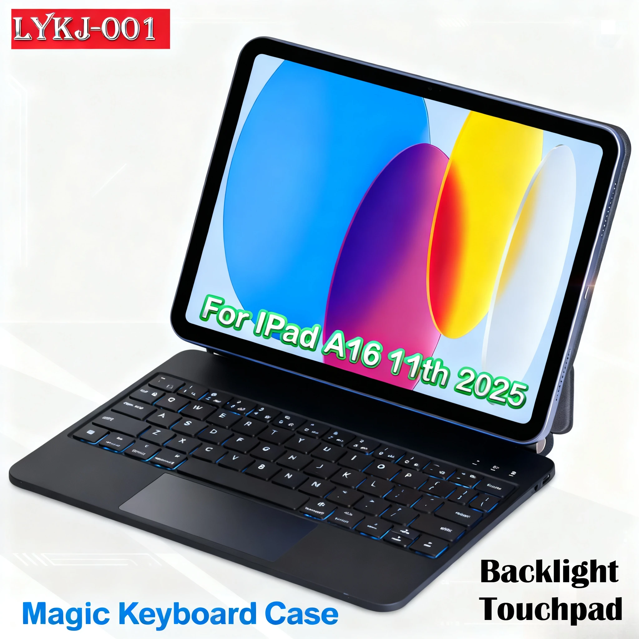 Magic Keyboard Tablet Case for APPLE New IPad A16 11th 2025 10th 10.9 ...