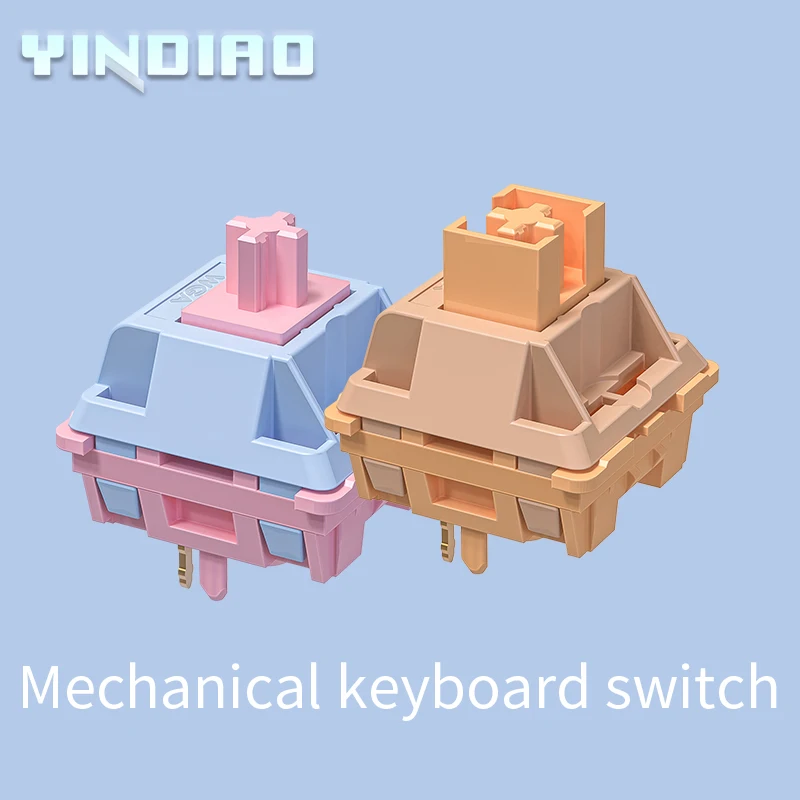 Switch Keyboard 5-Pin Linear Switches DIY with POM Compatible MX ...