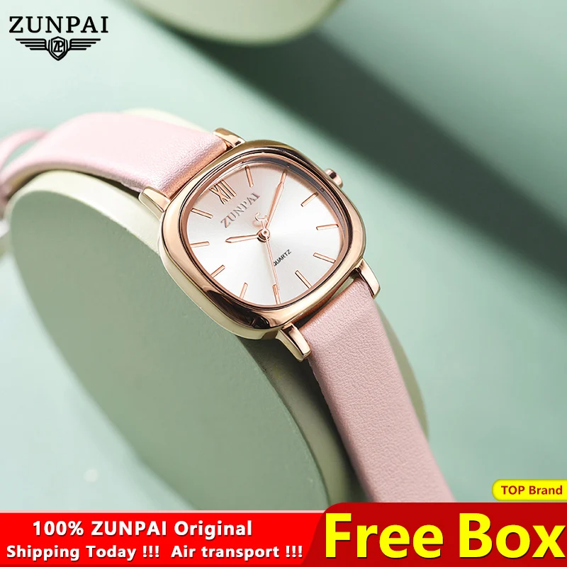 ZUNPAI-Original-Watch-for-Men-Waterproof-Sport-Fashion-Leather-Strap ...