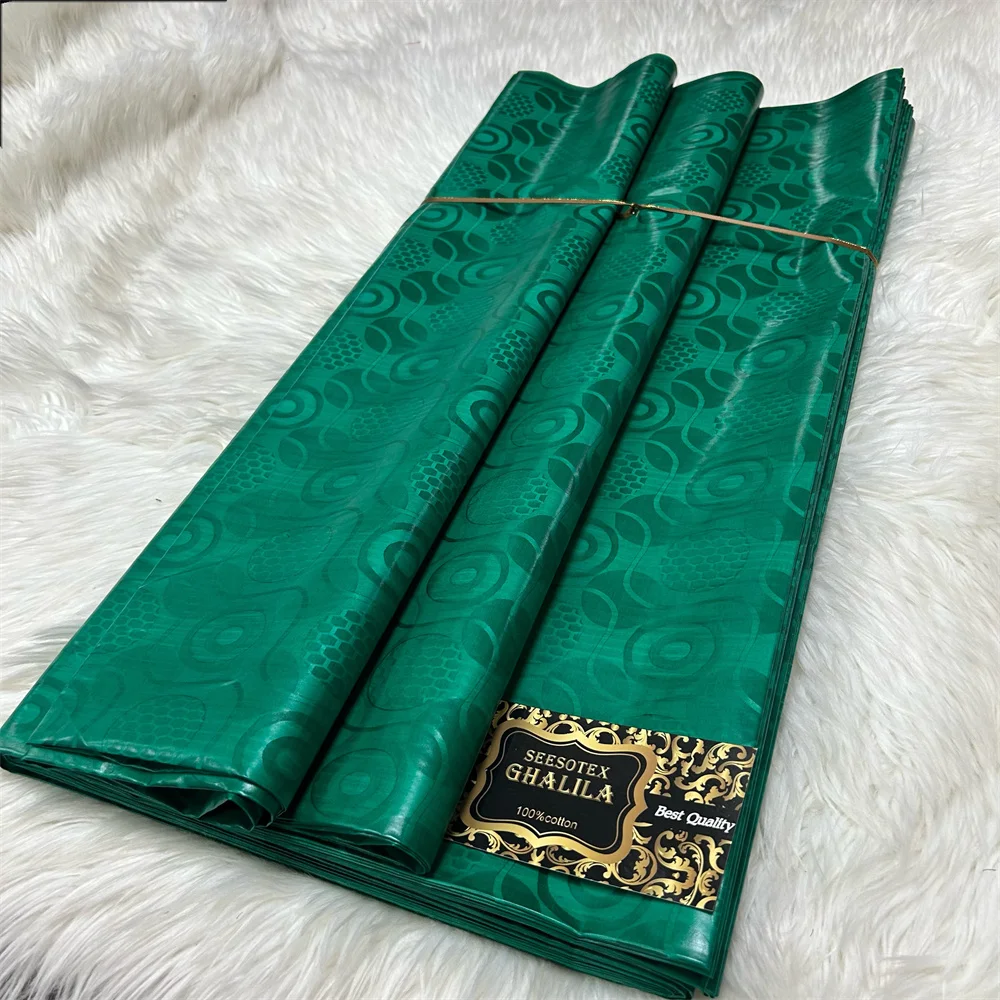 5Meter-Nigerian-Damask-Shadda-Guinea-Bazin-Brocade-Fabric-For-Men-Suit ...