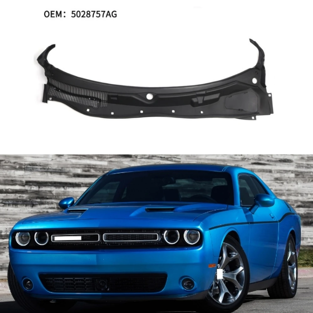 Front bumper hood water guide plate For Dodge Challenger 2008-2019 ...