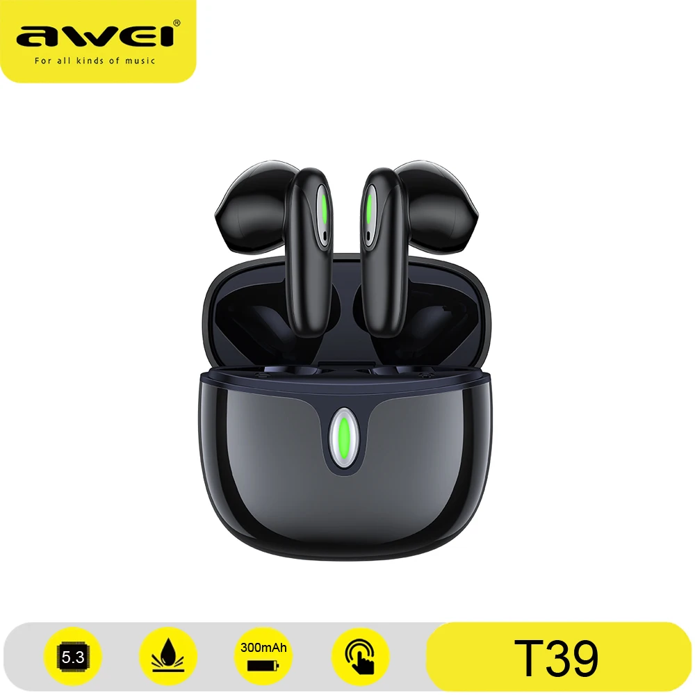 Awei-Bluetooth-5-3-Wireless-Earphone-TWS-Touch-Control-In-Ear-Fone ...