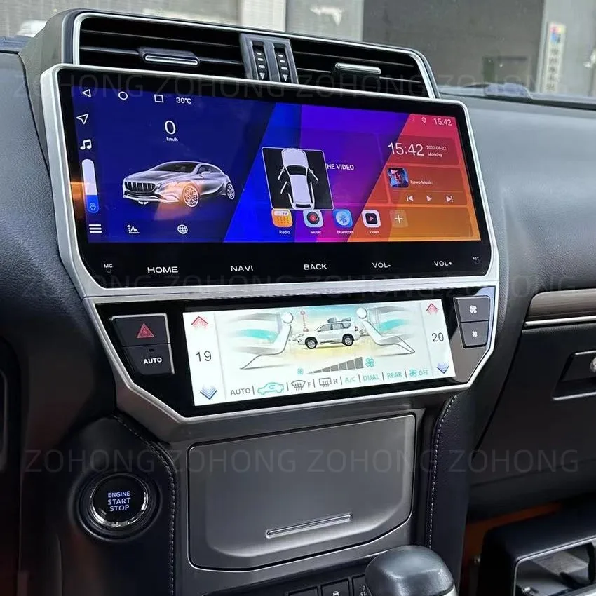 8-2-Polegada-Car-AC-Ar-Condicionado-Painel-de-Controle-Para-Toyota-Land ...