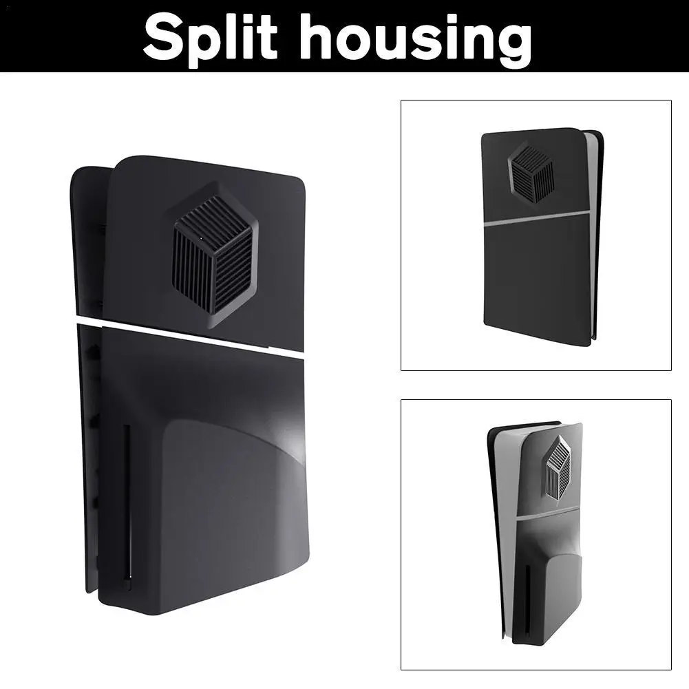 For-PS5-Slim-Gaming-Console-Replacement-Dustproof-Protective-Skin-Shell ...