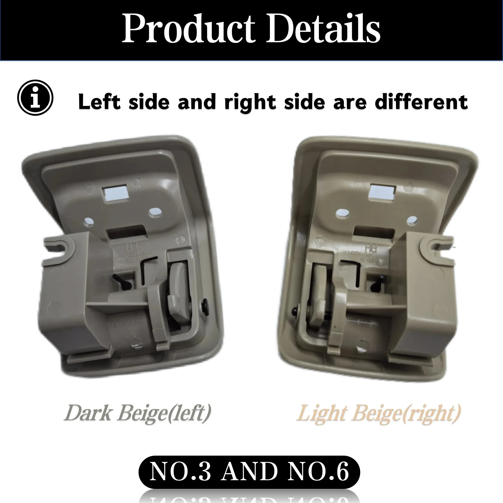 Rear Seat Lock Handle Rear Seat Lock Control Lever For Toyota 4Runner ...