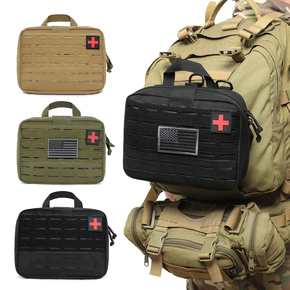 First-Aid-Pouch-Patch-Bag-Molle-Hook-and-Loop-Amphibious-Tactical ...