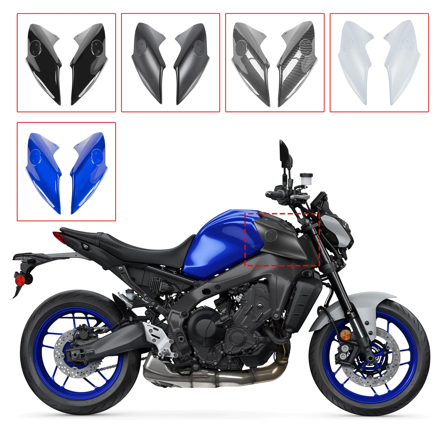 MT09-Tank-Side-Covers-Panels-Gas-Fairing-For-Yamaha-MT-09-For-SP-2021 ...