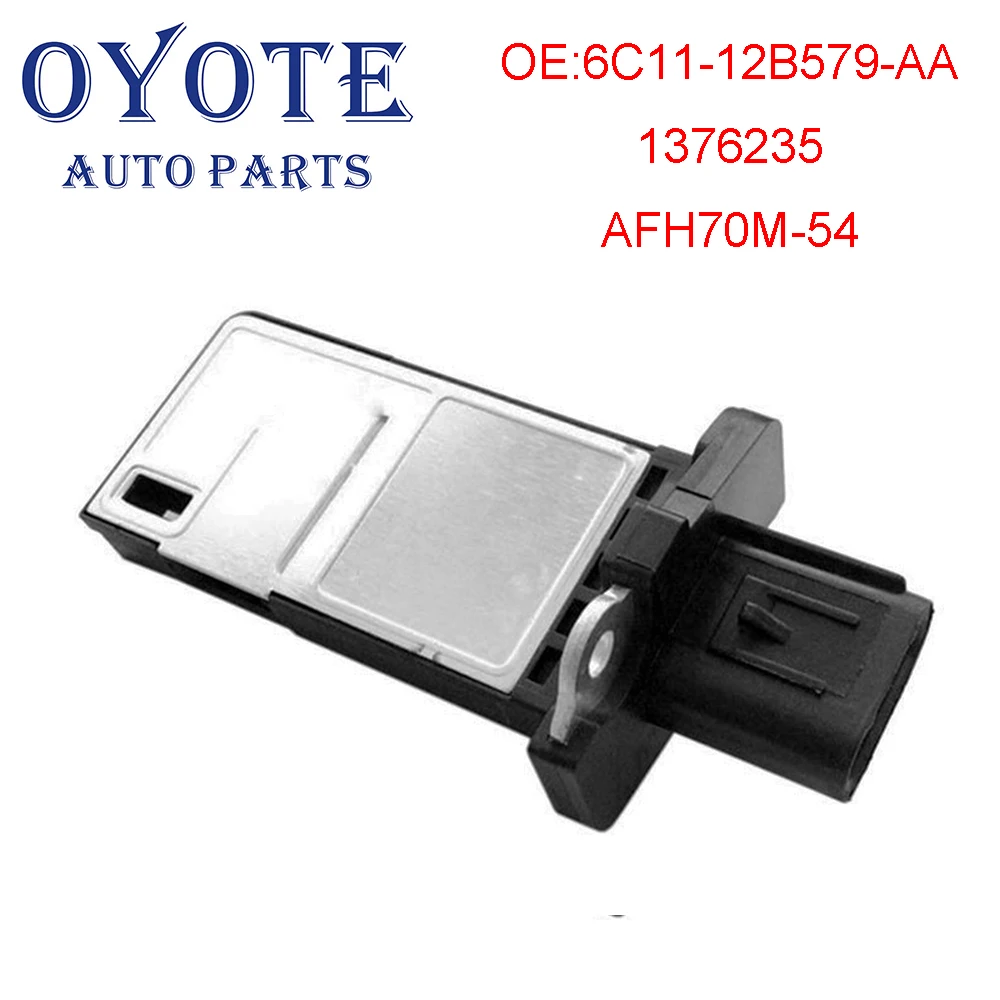 OYOTE 6C11 12B579 AA Mass Air Flow Meter Sensor For Ford Land Rover ...