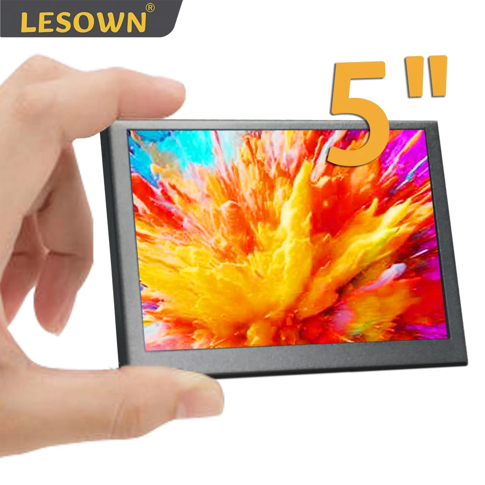 LESOWN-Small-Port-til-Touchscreen-Monitor-5-inch-800x480-IPS-USB-mini ...