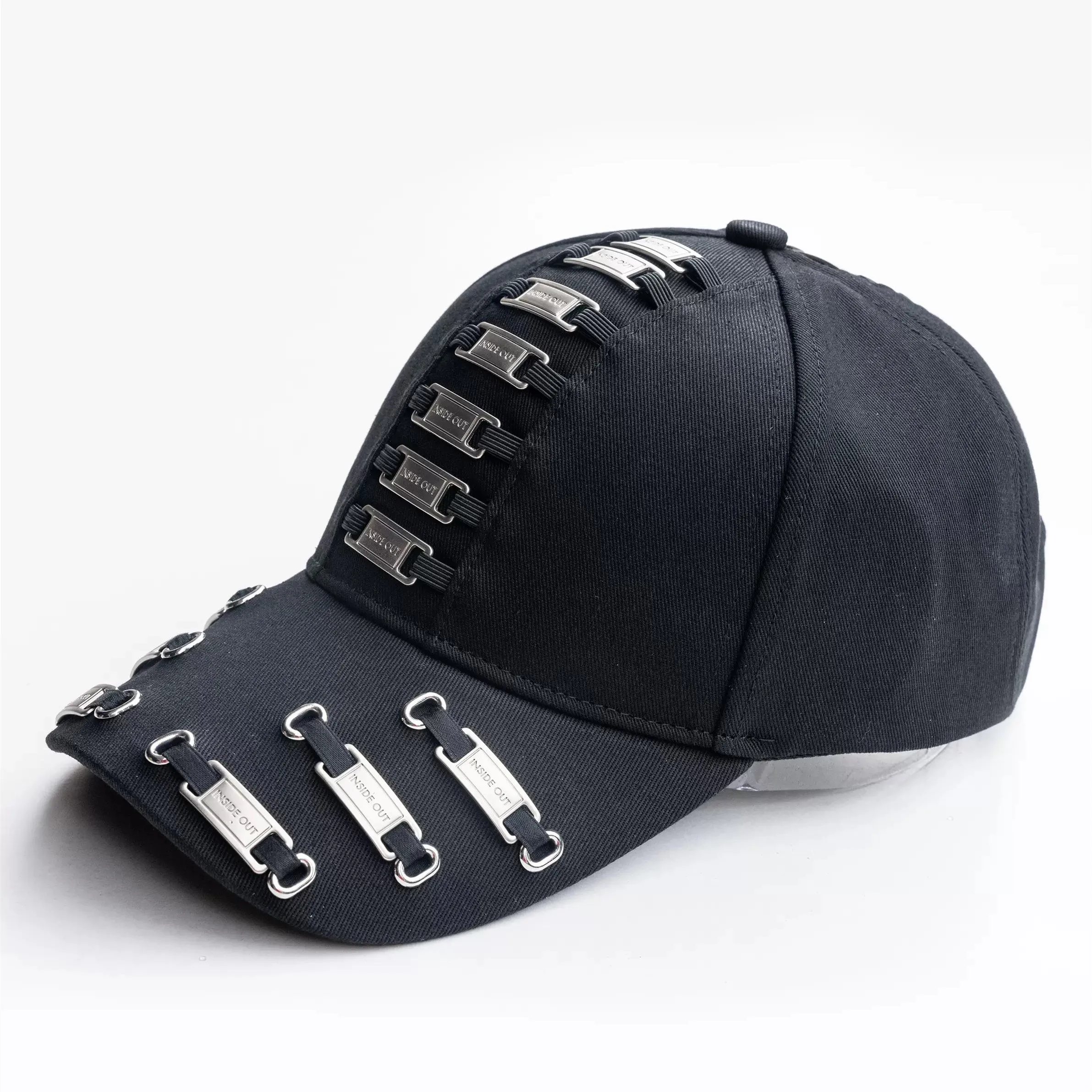 2024-Hip-Hop-Techwear-Style-Punk-Rock-Baseball-Cap-Men-Street-Casual ...