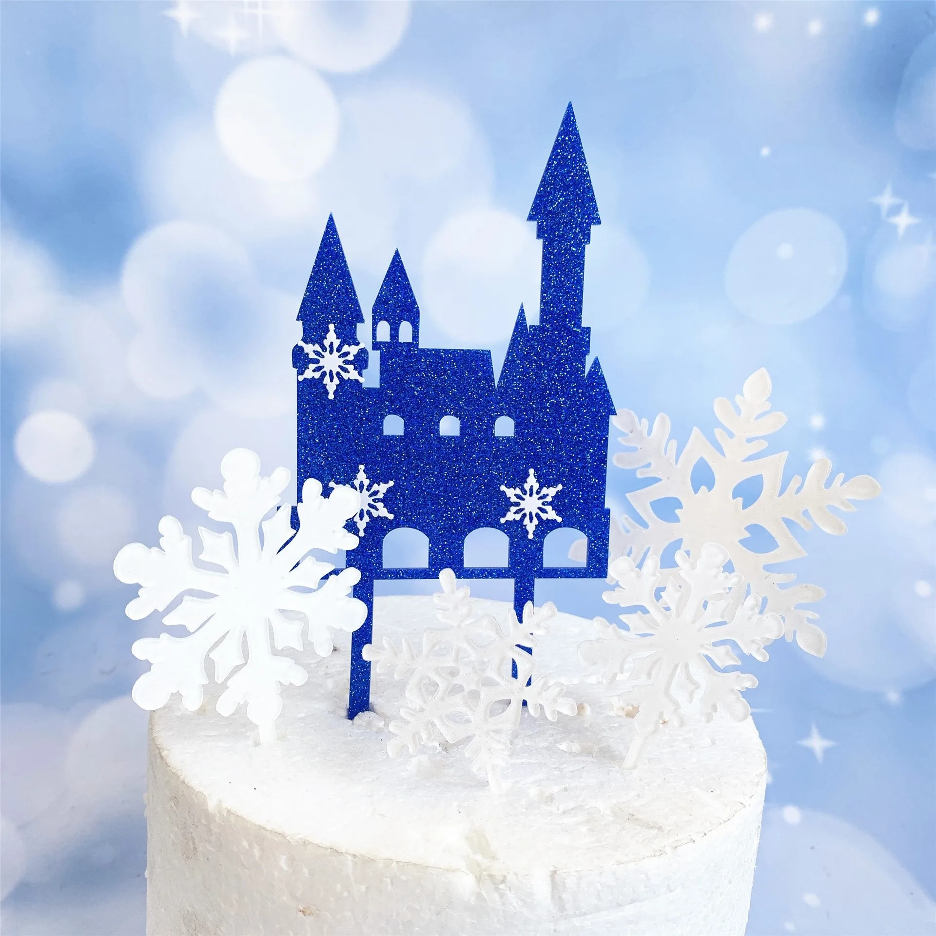 Snow Castle Cake