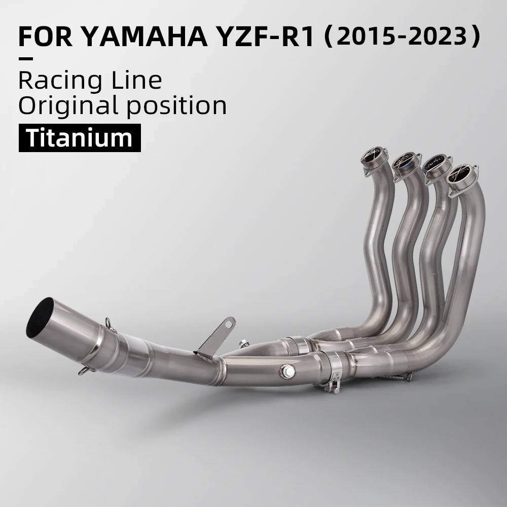 For YAMAHA YZF R1 R1M 2015-2024 Motorcycle Exhaust Modify Front Link ...