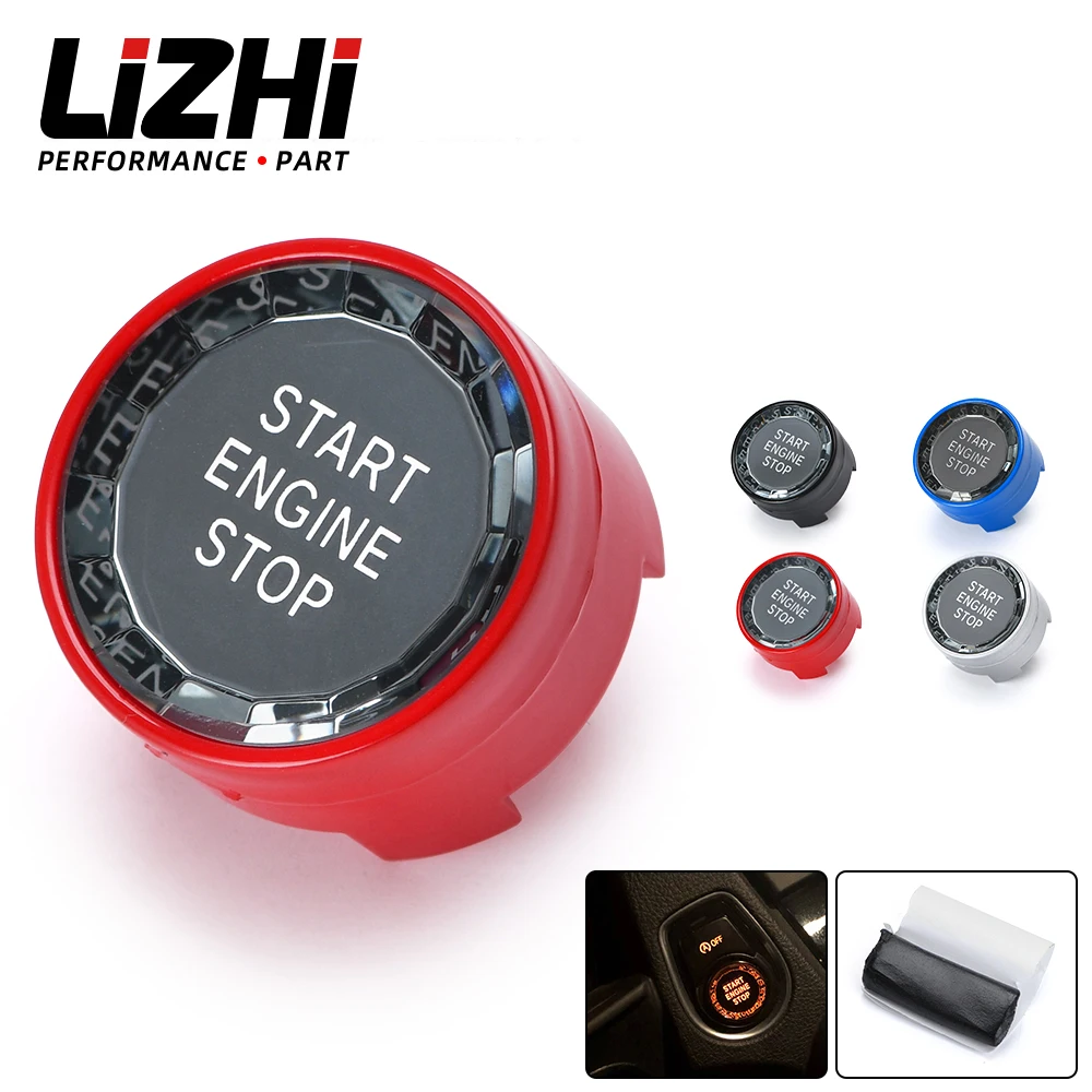 Car Styling Engine Start Stop Switch Button Decoration For BMW 1 2 3 4 ...