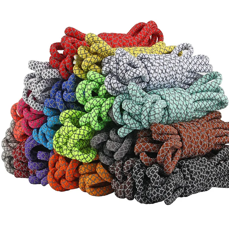 New 49" Safe 3M Reflective Rope Laces Round Reflective Shoe Laces ...