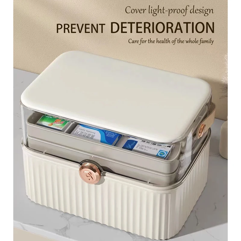 Medicine-Box-Home-Decoration-Household-Large-capacity-Medicine-Storage ...