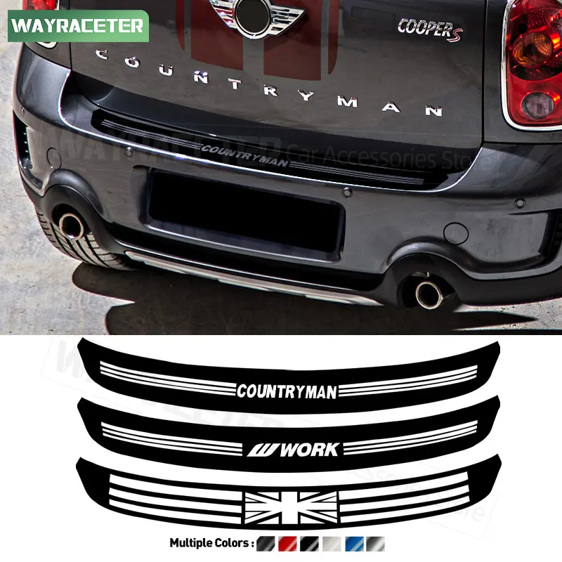 Car-Rear-Bumper-Trunk-Decal-Load-Edge-Protector-Guard-Sticker-For-MINI ...