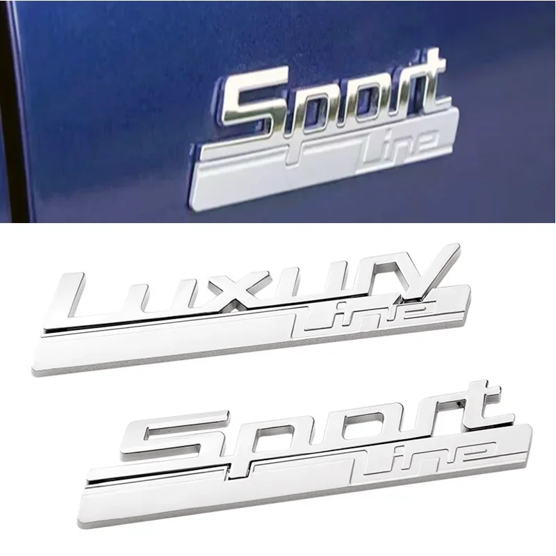 For-BWM-Sport-Luxury-Line-Logo-Side-Fender-Emblem-Badge-Sticker-Decal ...