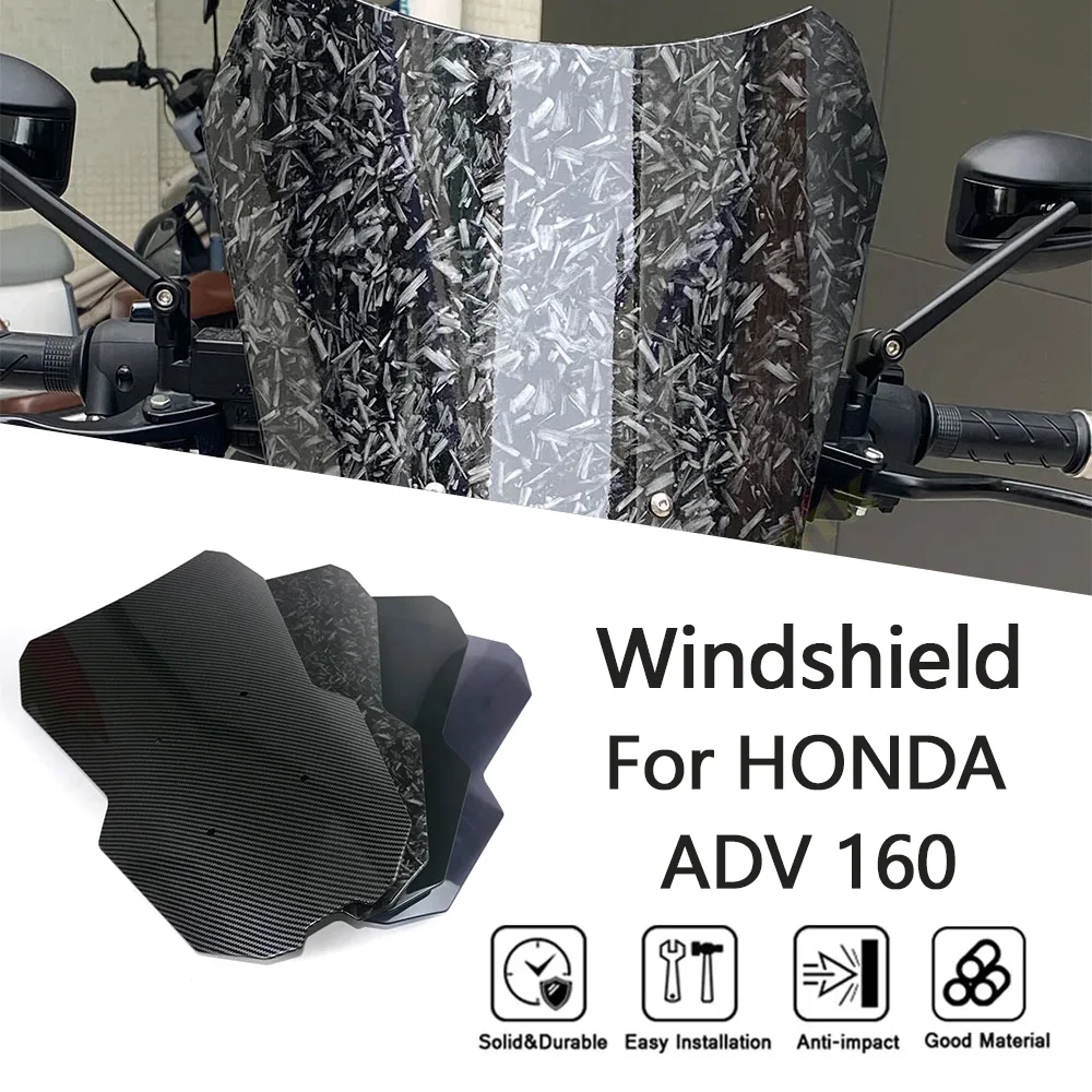 MTKRACING-windshield-For-HONDA-ADV-160-2022-2024-Multicolour-Front ...