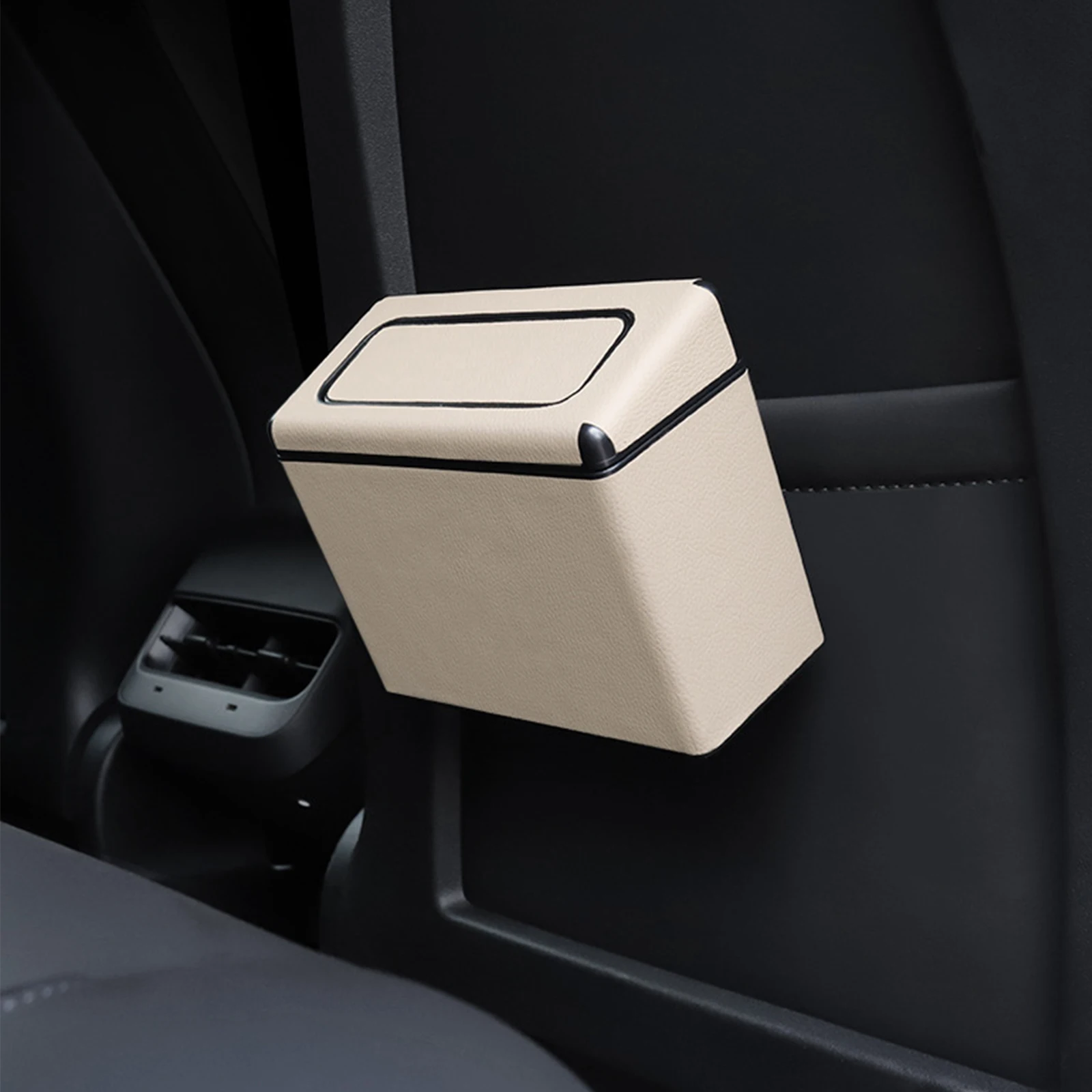 Hanging-Car-Trash-Can-Vehicle-Garbage-Dust-Case-Waterproof-Storage-Box ...