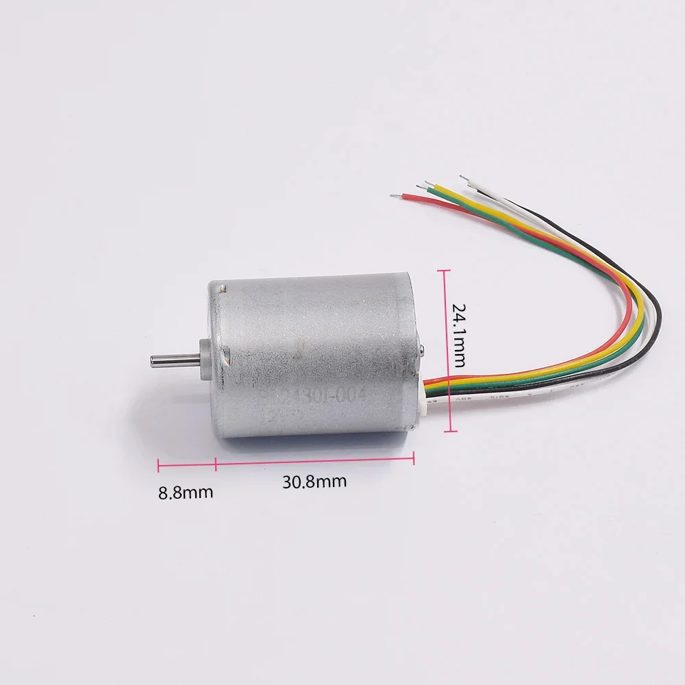 BL2430 Mini 24mm Internal Rotor Brushless Motor DC 12V 4500RPM Low ...