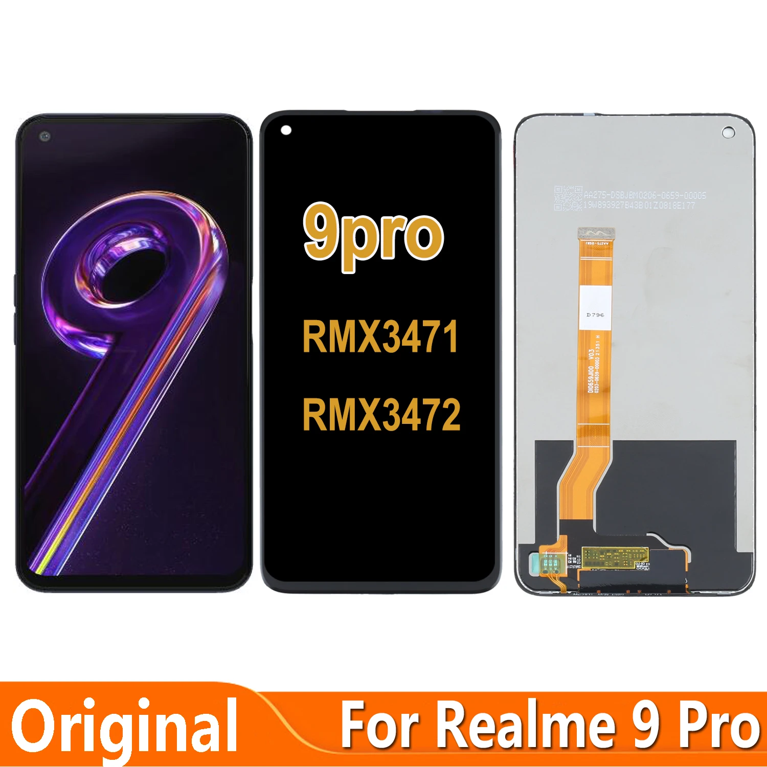 Realme 9 Pro Mobiles | 9 Pro Screen Display | Digiziter Assembly ...