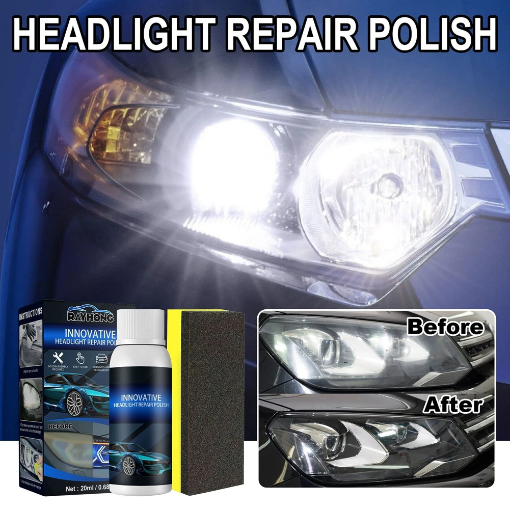 20-30-50ml-Car-Headlight-Repair-Liquid-Headlight-Polishing-with-Sponge ...