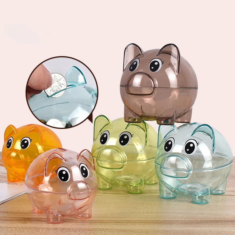Openable-Saving-Box-Clear-Lovely-Bank-Coin-Money-Cash-Kid-Plastic ...