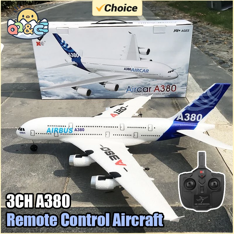 3Ch-2Ch-A380-Rc-Plane-Glider-Airplanes-Remote-Control-Foam-Aircraft-Fixed-Wing-Aircraft-6 ...
