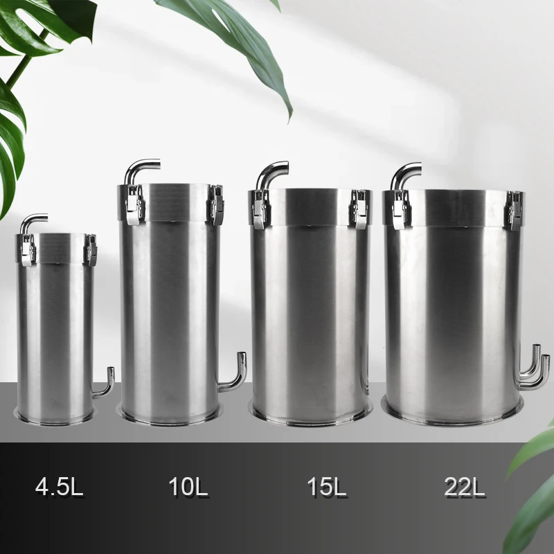 Stainless Steel Aquarium Canister Filter Pro ADA Style Premium Quality ...