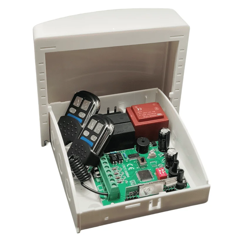 220V-Auto-Garage-Door-Tubular-Motor-Receiver-Controller-for-Rolling ...