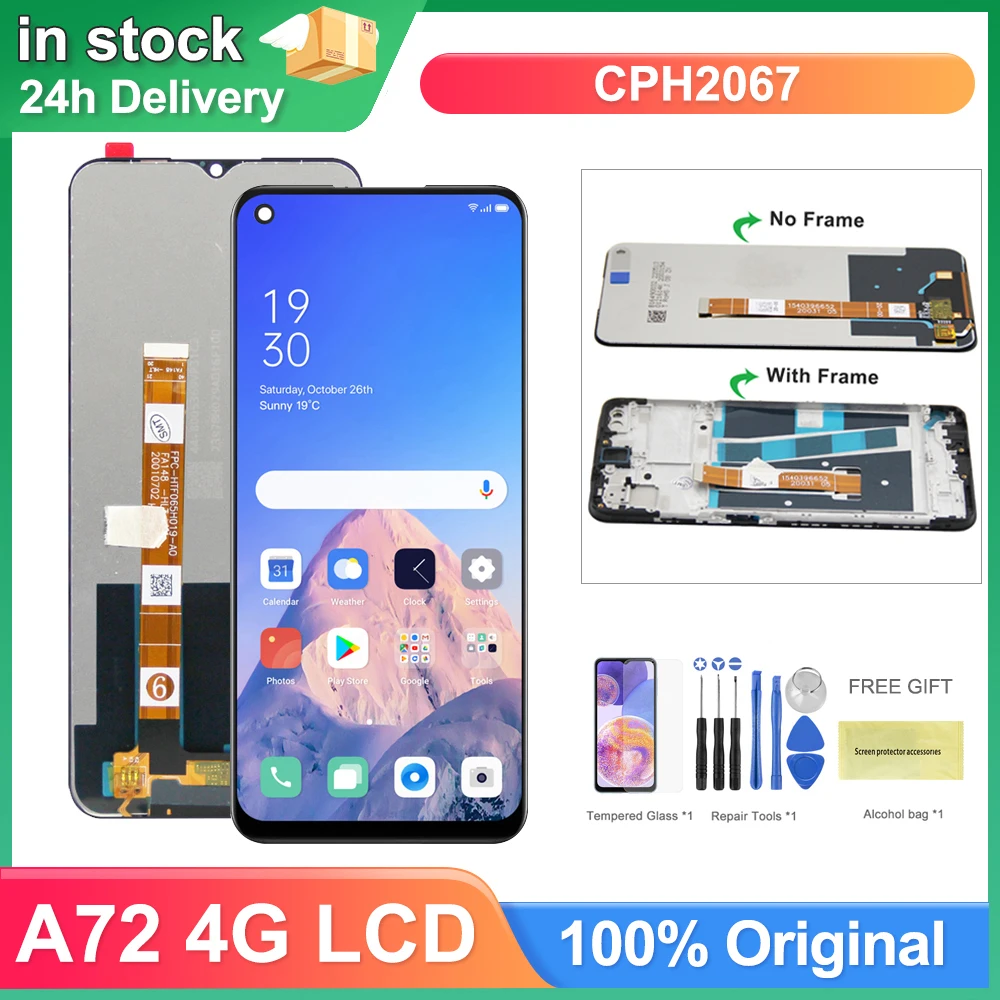 Display Screen Replacement | Oppo A72 Original Display | Oppo A72 Display Screen - Mobile Phone ...