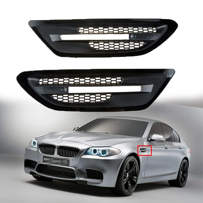 2-Pcs-Car-Styling-Side-Vent-Air-Intake-Grilles-Cover-Auto-Fender-Air ...