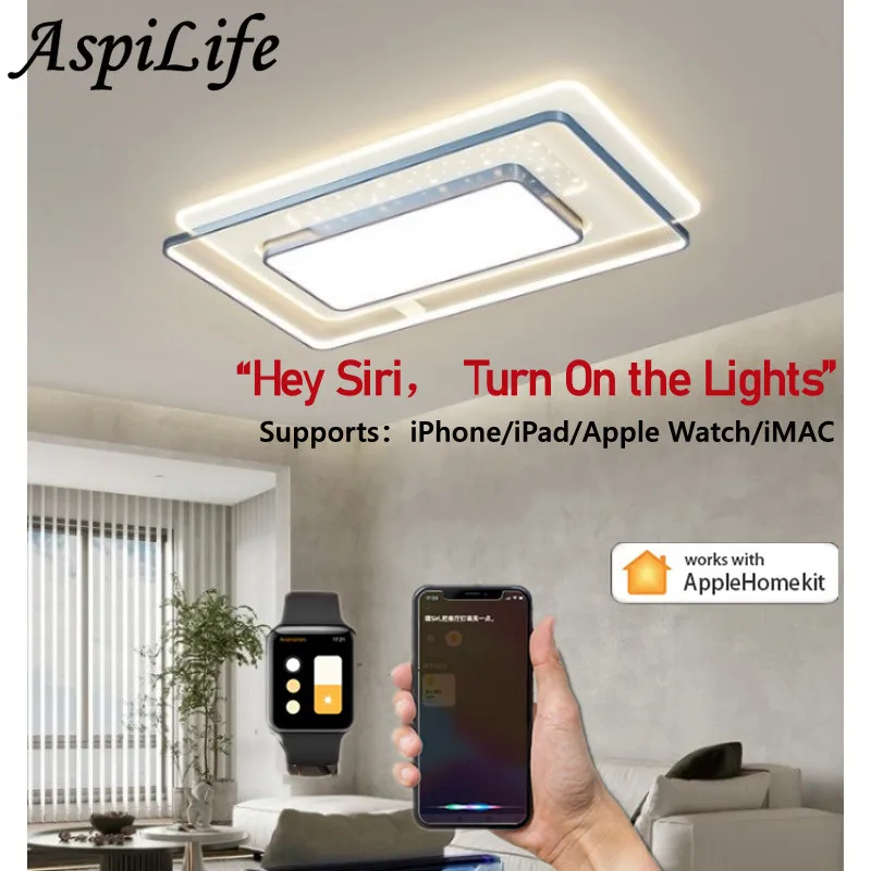 HomeKit-Smart-LED-Home-Decoration-Ceiling-Lights-for-Living-Room ...