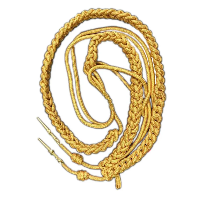 Army-Shoulder-Aiguillette-Golden-Wire-Cord-Aguillette-Aiglet-Aglet ...