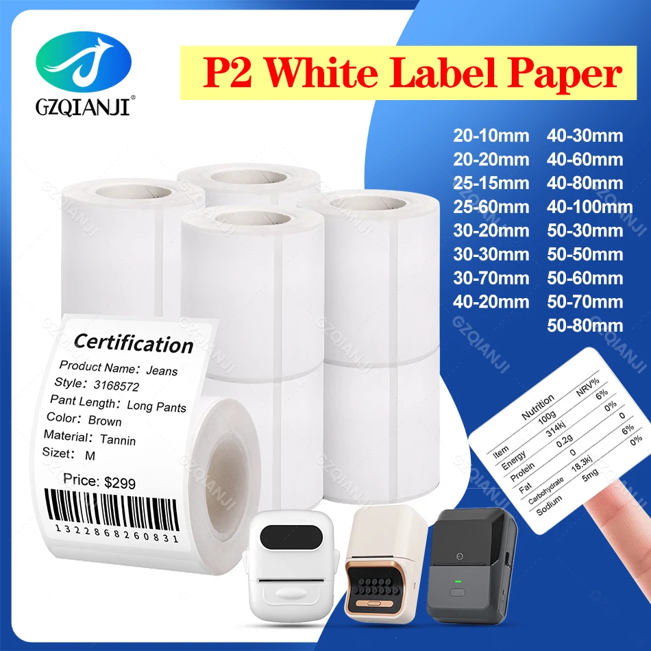 20-50mm-White-Thermal-Label-Paper-Roll-Tag-Commodity-Price-Food ...
