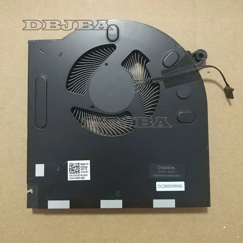 CPU Fan For DELL Alienware M17 R3 M17 R4 EG50061S1 C060 S9A DC28000RNS0 ...