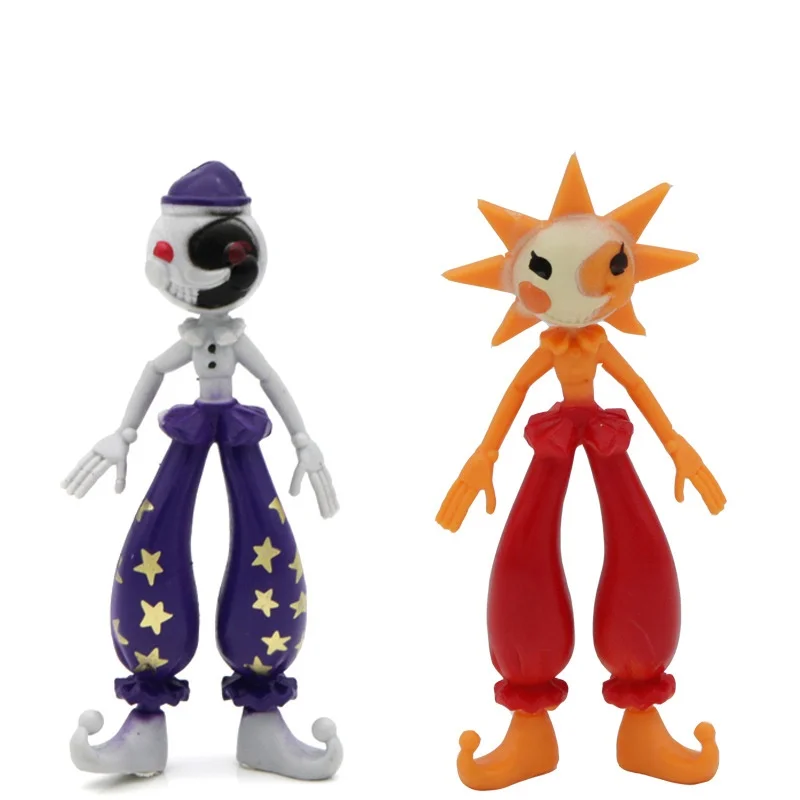 2pcs New Fnaf Sundrop Toy Safety Breach Fnaf Mangle Foxy Fazbear BOSS ...
