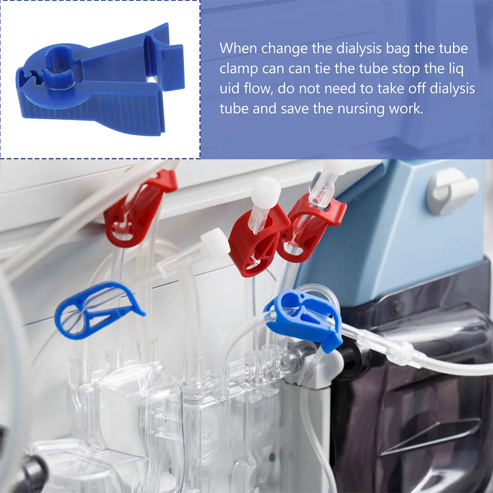 Dialysis Clip Tubing Clips Peritoneal Pipeline Fixator Accessories ...