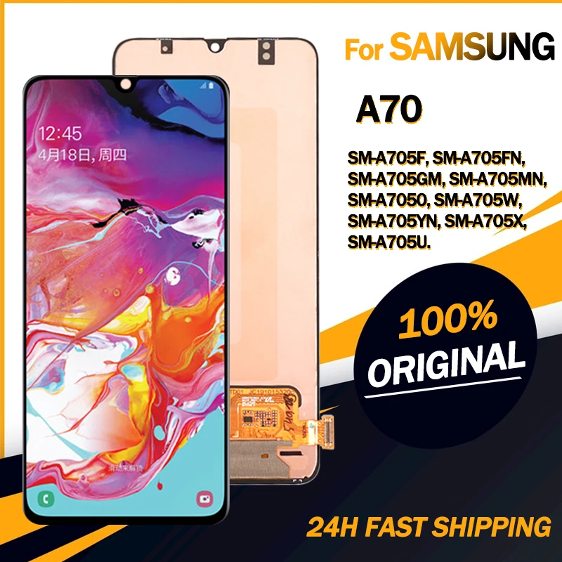 100% original super amoled 6.7 display display display lcd para samsung ...