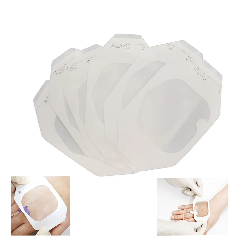 100Pcs-Waterproof-Adhesive-PU-Film-Wound-Dressing-Sticker-For ...