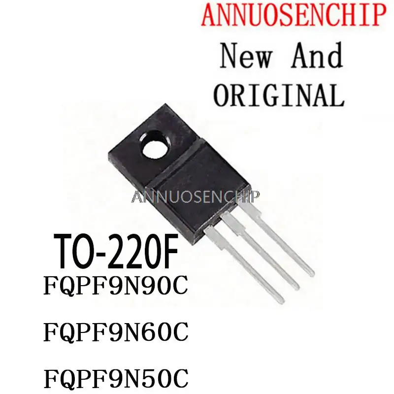 10PCS New And Original TO-220F 9N90 TO-220 9A 900V FQP9N90C FQP9N90 ...