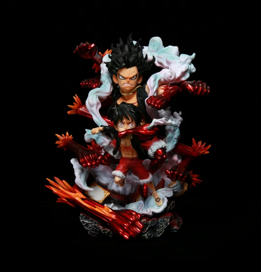 Figura de Luffy de One Piece Gear Fourth, figura de Luffy Snake Man ...