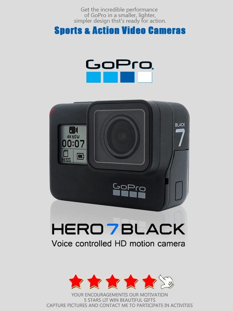 4x-encena-o-sem-juros-Loja-oficial-Original-GoPro-Hero-7-Black-Special ...