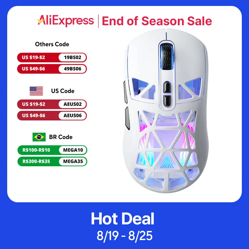 SOLAKAKA-SM802-Wireless-Gaming-Mouse-10000-DPI-Customized-Macro ...