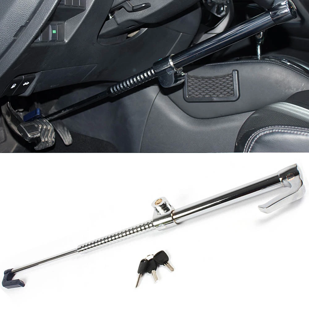 Car Clutch Pedal Lock Car Steering Wheel Anti-theft Lock Brake Lock ...
