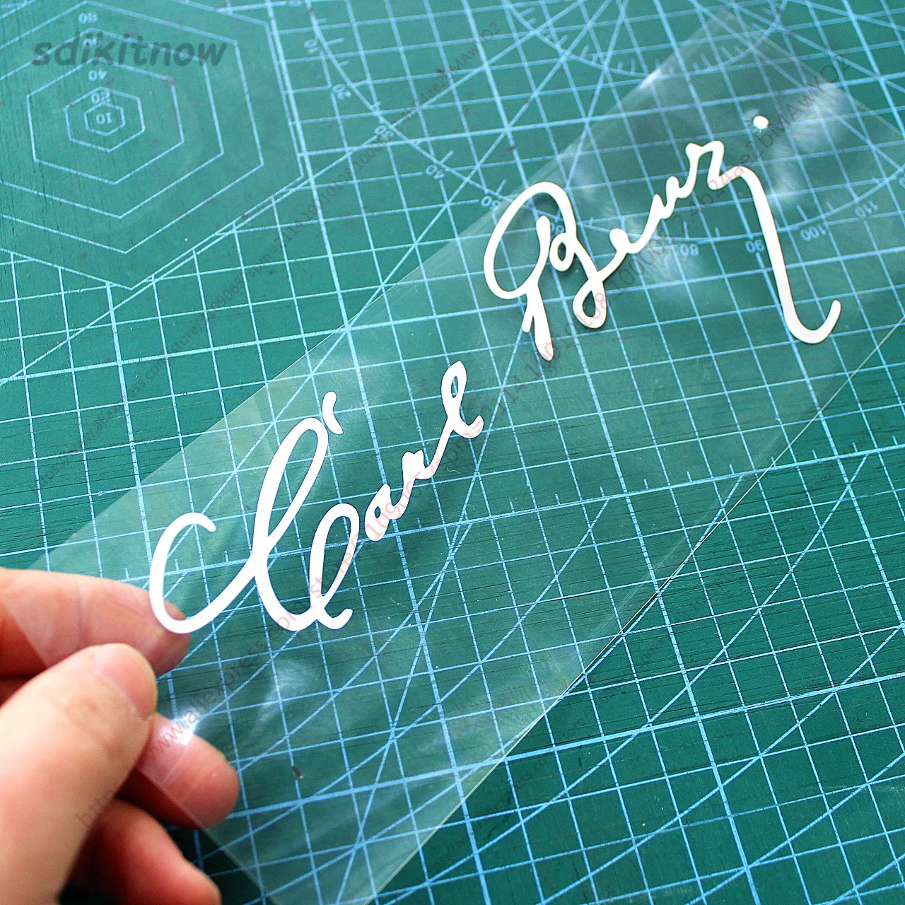 20cm/28cm Car Window Signature Decal Sticker Waterproof Styling ...