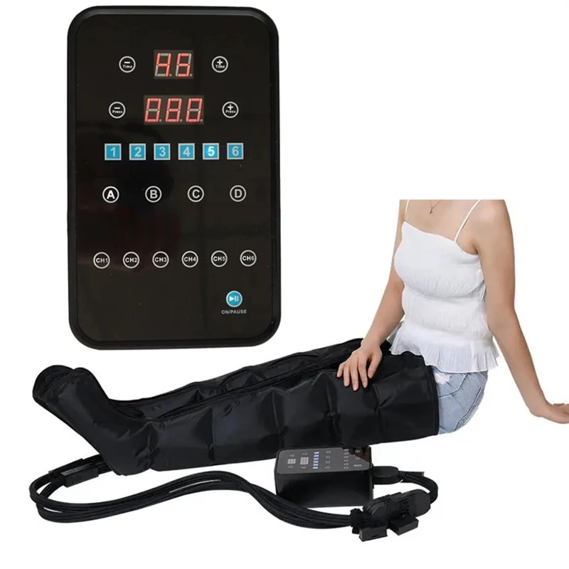 New-Air-Compression-Leg-Massage-Pressotheray-Recovery-Boot-Sequential-Compression-Device-Blood ...