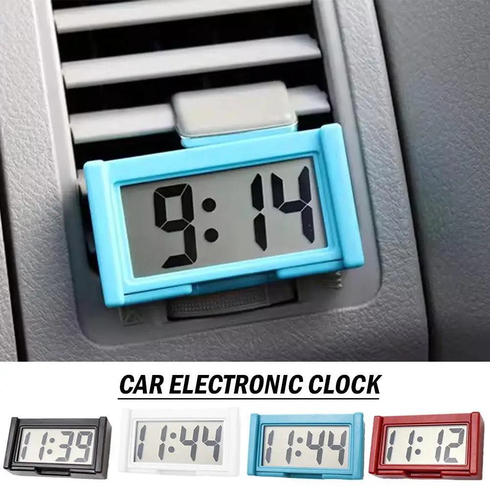 New-Mini-Digital-Clock-Decorative-Large-Screen-Car-Clock-Mini-Clock ...