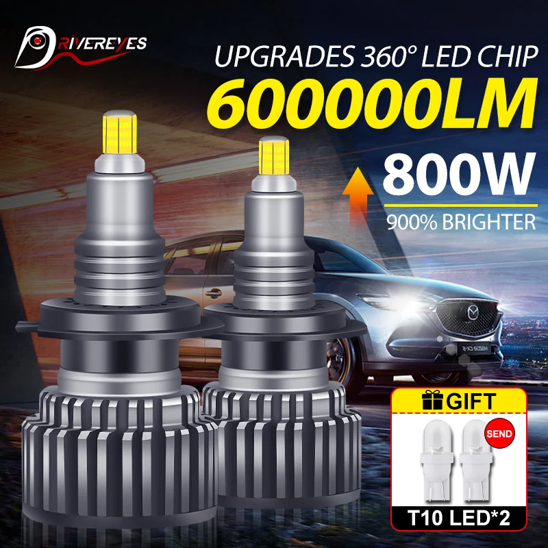 6000K-H7-LED-H1-H11-9005-9006-880-H27-Car-Headlight-Bulbs-LED-Lights ...