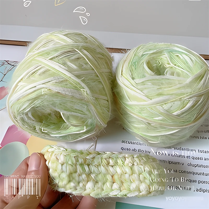 80G-Ball-Mohair-Toothbrush-Yarn-For-Knitting-And-Crochet-Special-Pretty ...